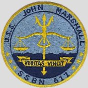 JOHN MARSHALL SSN 611 - NavalCoverMuseum