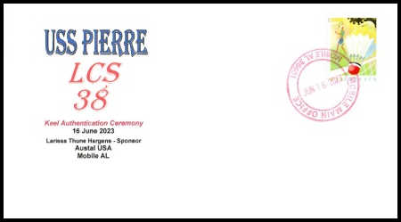 PIERRE LCS 38 - NavalCoverMuseum