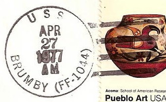 BRUMBY FF 1044 - NavalCoverMuseum