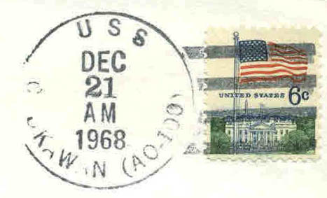 CHUKAWAN AO 100 - NavalCoverMuseum