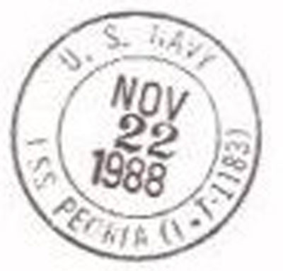 PEORIA LST 1183 - NavalCoverMuseum