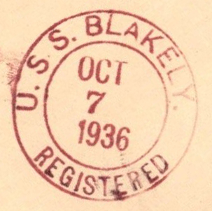 BLAKELEY DD 150 - NavalCoverMuseum