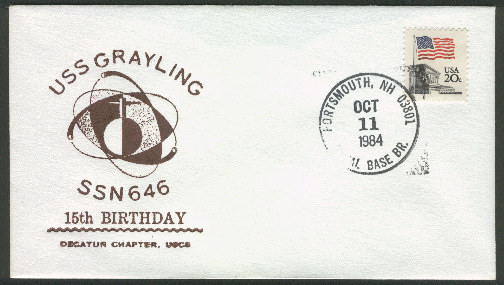 GRAYLING SSN 646 - NavalCoverMuseum