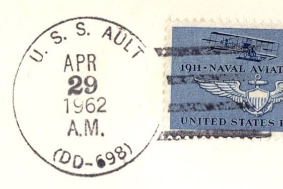 AULT DD 698 - NavalCoverMuseum