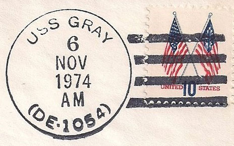 GRAY FF 1054 - NavalCoverMuseum