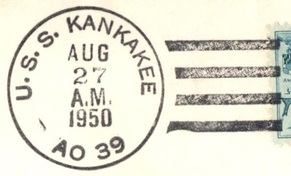 KANKAKEE AO 39 - NavalCoverMuseum