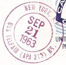 TELFAIR LPA 210 - NavalCoverMuseum