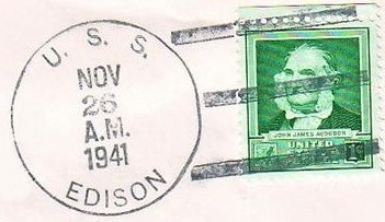 EDISON DD 439 - NavalCoverMuseum