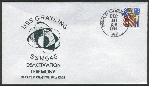 GRAYLING SSN 646 - NavalCoverMuseum