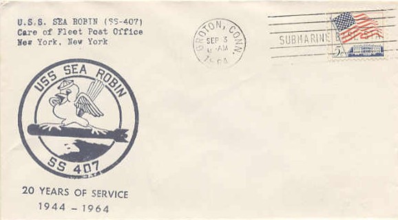 SEA ROBIN SS 407 - NavalCoverMuseum