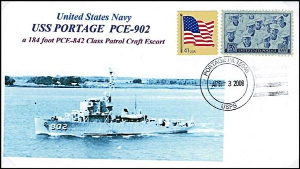 PORTAGE PCE 902 - NavalCoverMuseum