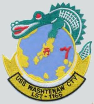 WASHTENAW COUNTY LST 1166 - NavalCoverMuseum