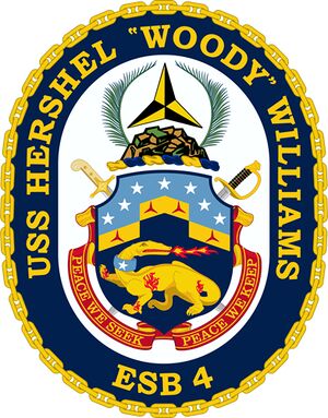 HERSHEL WOODY WILLIAMS ESB 4 - NavalCoverMuseum