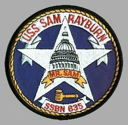SAM RAYBURN MTS 635 - NavalCoverMuseum