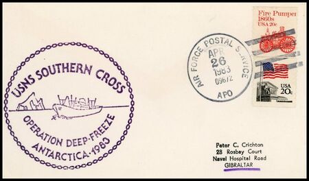 SOUTHERN CROSS T-AK 285 - NavalCoverMuseum