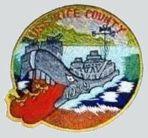 RICE COUNTY LST 1089 - NavalCoverMuseum