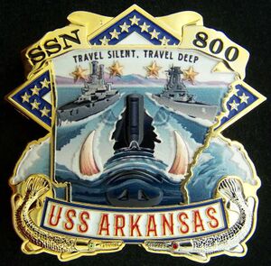 ARKANSAS SSN 800 - NavalCoverMuseum
