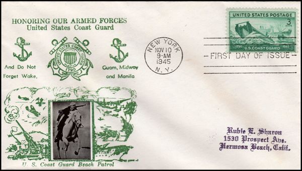 United States Coast Guard Category USCG First Day Covers - NavalCoverMuseum