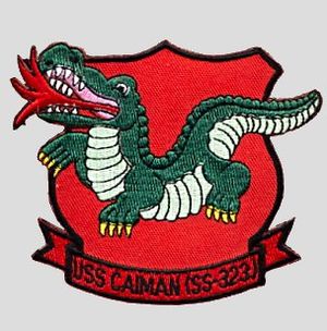 CAIMAN SS 323 - NavalCoverMuseum