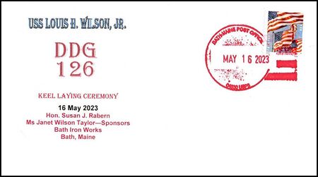 LOUIS H WILSON JR DDG 126 - NavalCoverMuseum