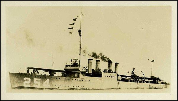 RODGERS DD 254 - NavalCoverMuseum