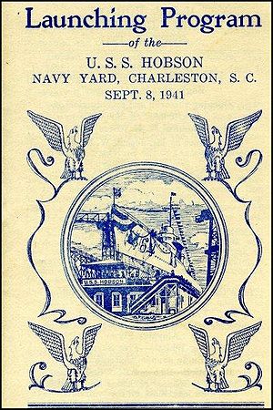 USS HOBSON DMS-26 Covers Page 1 - NavalCoverMuseum