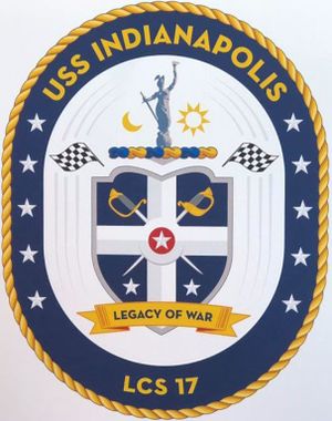 INDIANAPOLIS LCS 17 - NavalCoverMuseum