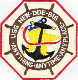 NEW DD 818 - NavalCoverMuseum