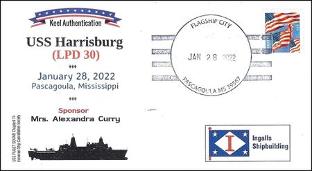 HARRISBURG LPD 30 - NavalCoverMuseum