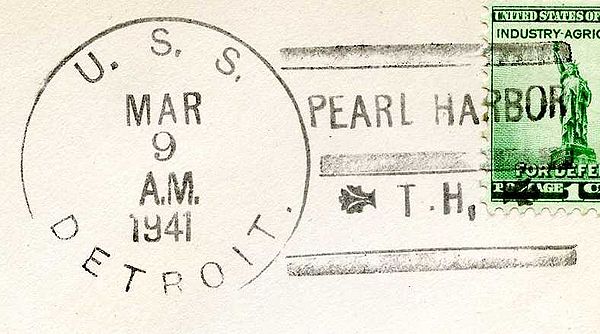 DETROIT CL 8 - NavalCoverMuseum