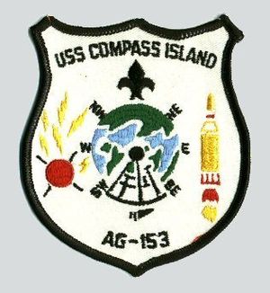 COMPASS ISLAND AG 153 - NavalCoverMuseum