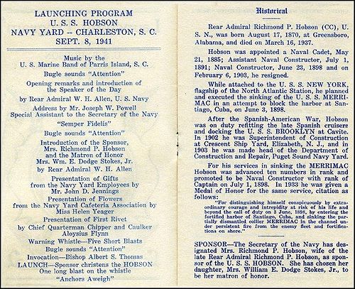 USS HOBSON DMS-26 Covers Page 1 - NavalCoverMuseum