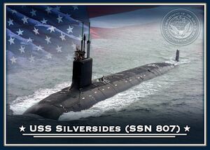 SILVERSIDES SSN 807 - NavalCoverMuseum