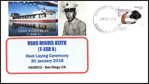 MIGUEL KEITH ESB 5 - NavalCoverMuseum