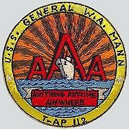 GENERAL W A MANN T-AP 112 - NavalCoverMuseum
