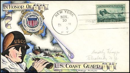 United States Coast Guard Category USCG First Day Covers - NavalCoverMuseum