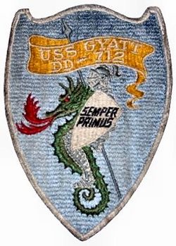 GYATT DD 712 - NavalCoverMuseum