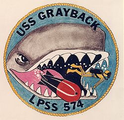 GRAYBACK LPSS 574 - NavalCoverMuseum