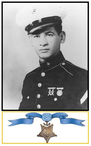 PFC EUGENE A OBREGON T-AK 3006 - NavalCoverMuseum