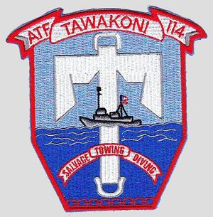 TAWAKONI ATF 114 - NavalCoverMuseum