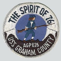 GRAHAM COUNTY AGP 1176 - NavalCoverMuseum