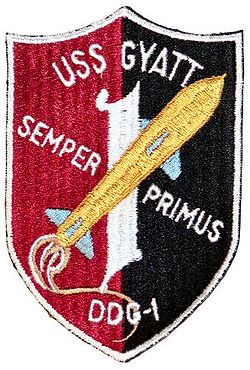 GYATT DD 712 - NavalCoverMuseum