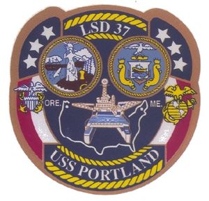 PORTLAND LSD 37 - NavalCoverMuseum